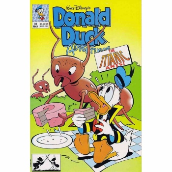 Solve Donald and the Ant jigsaw puzzle online with 81 pieces