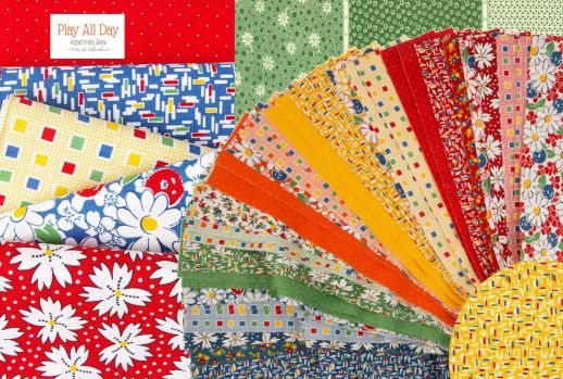 Solve Fabric patchwork - larger jigsaw puzzle online with 486 pieces