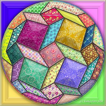 Solve Original Template By Kathy Potts jigsaw puzzle online with 256 pieces