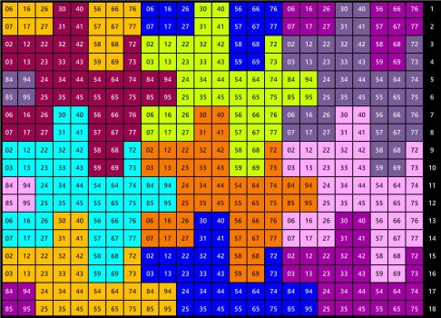 Solve Number 1158 tessellation 450 jigsaw puzzle online with 450 pieces