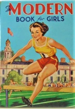 Solve Themes Vintage illustrations/pictures - The Modern Book for Girls ...