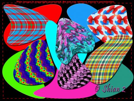 Solve Crazy Shapes jigsaw puzzle online with 20 pieces