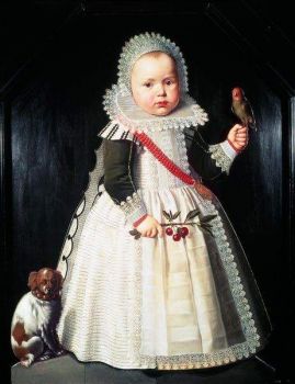 Solve Albert Camus' Baby with Finch and Dog jigsaw puzzle online with ...