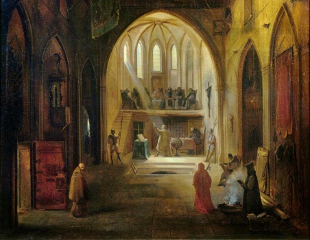 Solve Galileo Galilei before the Court of Inquisition by Joseph Clerian ...