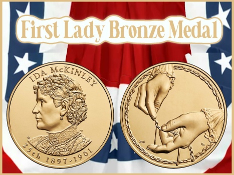 Solve First Lady Bronze Medal jigsaw puzzle online with 520 pieces