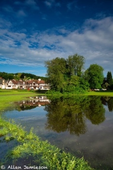 Solve Popinjay Hotel, Rosebank, Clyde Valley, Scotland jigsaw puzzle ...