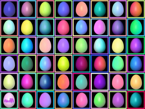 Solve Easter Eggs For Everyone jigsaw puzzle online with 266 pieces