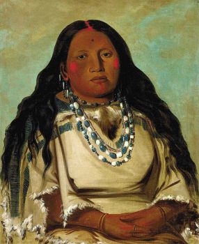 Solve Tow-ee-ka-wet, a Cree woman. jigsaw puzzle online with 320 pieces