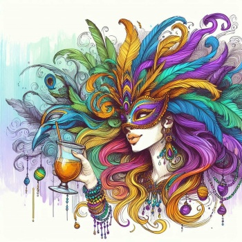 Solve Laissez les bons temps rouler! (resizable 9 to 600 pieces) jigsaw ...