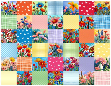 Solve Digital Scrapbook Paper Puzzle 71 Jigsaw Puzzle Online With 80