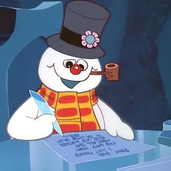 Solve Frosty the Snowman jigsaw puzzle online with 169 pieces