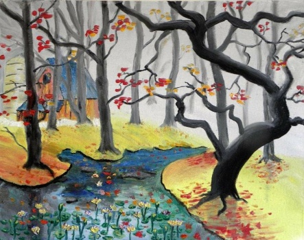 Solve Good Morning by Alan Kincade jigsaw puzzle online with 63 pieces