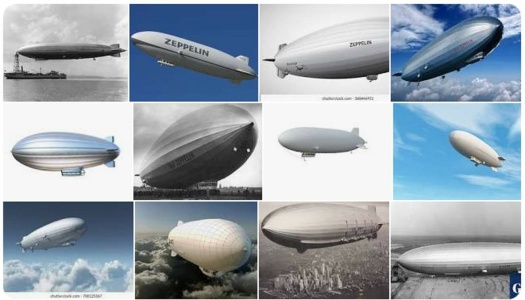 Solve Unleaded Zeppelins jigsaw puzzle online with 180 pieces
