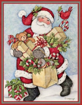 Solve Scalable to 98pcs - Susan Winget Santa jigsaw puzzle online with ...