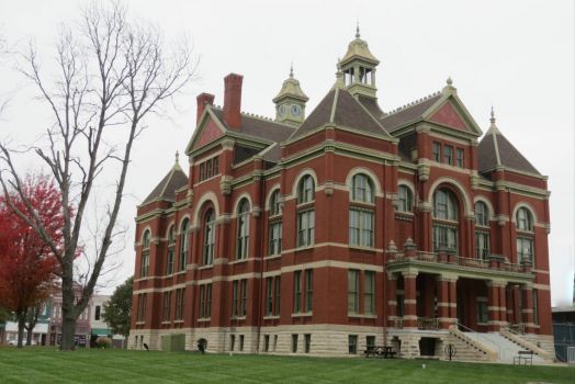 Solve Franklin County Courthouse In Ottawa, Kansas jigsaw puzzle online ...