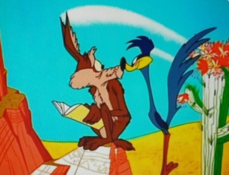 Solve WILE E. COYOTE AND THE ROAD RUNNER jigsaw puzzle online with 20 ...