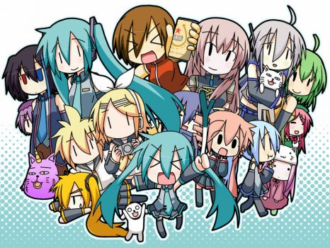 Hatsune Miku And Friends