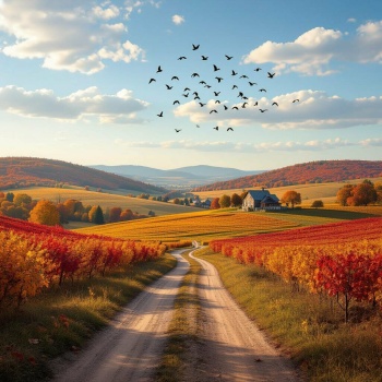 Solve The long road home jigsaw puzzle online with 49 pieces
