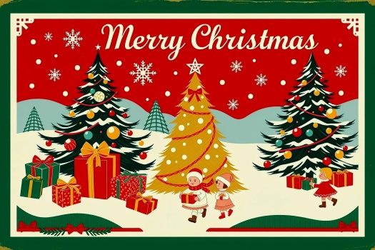 Jigsaw Puzzle | 70 pieces | Christmas Card, resizable 12 to 600 pieces ...