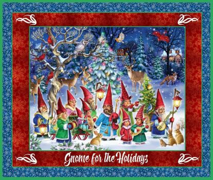 Solve Gnome for the Holidays (medium) jigsaw puzzle online with 208 pieces