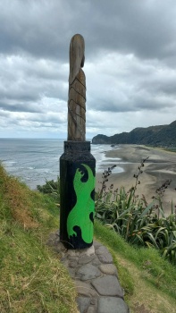 Solve Pou at Lion rock, Piha beach, Auckland New Zealand jigsaw puzzle ...