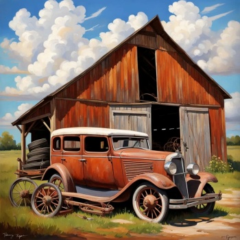 Solve Old Barn jigsaw puzzle online with 100 pieces