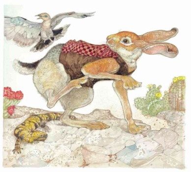Solve The Tortoise and The Hare ~ Jerry Pinkney jigsaw puzzle online ...