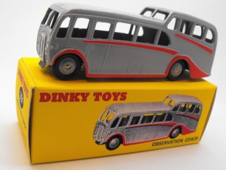 Solve DINKY TOYS - OBSERVATION COACH jigsaw puzzle online with 30 pieces