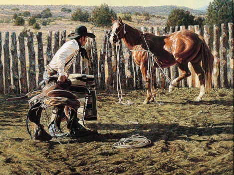 Solve "No More Sweet-Talking" Tim Cox Artist jigsaw puzzle online with ...