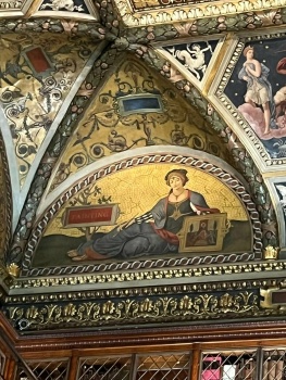 Solve Suzanne sharing - Ceiling of Morgan Library and Museum, NYC ...