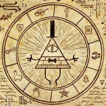 Solve Bill Cipher - Gravity Falls jigsaw puzzle online with 36 pieces
