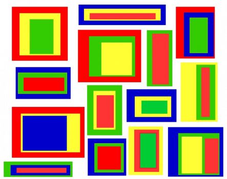 Solve Colourful Blocks!! jigsaw puzzle online with 99 pieces