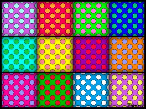 Solve Polka Dot Squares jigsaw puzzle online with 540 pieces