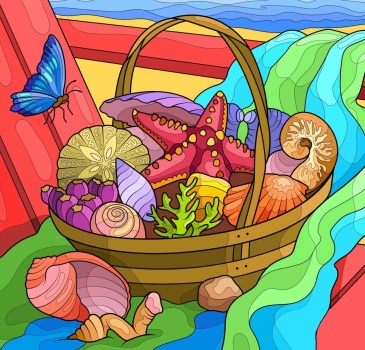 Solve Bold & Bright Colors Series jigsaw puzzle online with 255 pieces