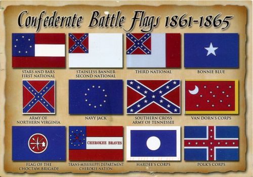 Solve Confederate Battle Flags jigsaw puzzle online with 280 pieces