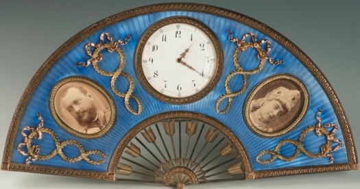Solve Faberge Fan-shaped Clock and Picture Frame, Ca. 1886-1895 jigsaw ...