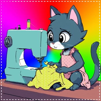 Solve SEWING jigsaw puzzle online with 36 pieces