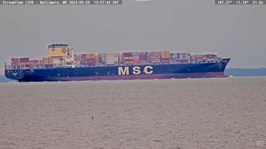 Solve MSC Candice - Ocean-Going Container Ship - Baltimore, MD (2023-09 ...