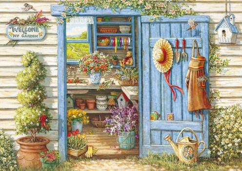 Solve Garden Shed jigsaw puzzle online with 204 pieces