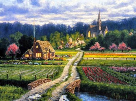 Solve Beautiful scenery jigsaw puzzle online with 88 pieces