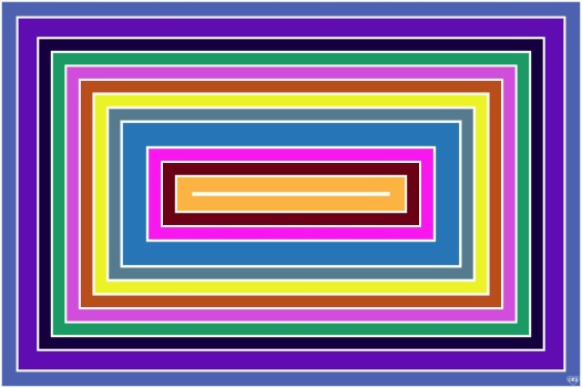 Solve Concentric Rectangles!! ~ H jigsaw puzzle online with 600 pieces