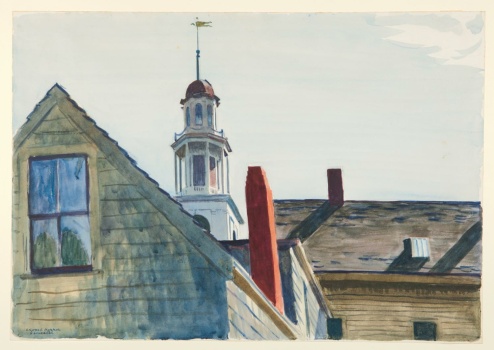 Solve Edward Hopper (American, 1882–1967), Universalist Church (1926 ...