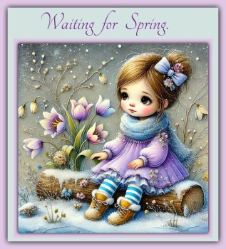 Solve Waiting for Spring jigsaw puzzle online with 42 pieces