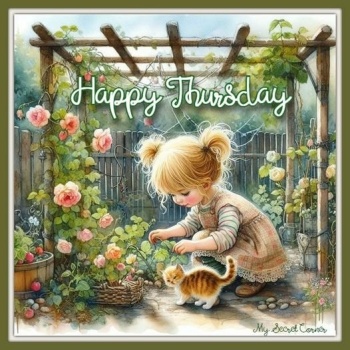 Solve Good Morning - Happy Thursday! jigsaw puzzle online with 64 pieces