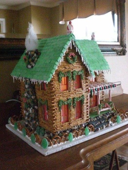 Solve Pretzel Log Cabin from Angie Holden The Country Chic Cottage ...