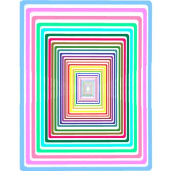 Solve Infinity Square jigsaw puzzle online with 100 pieces