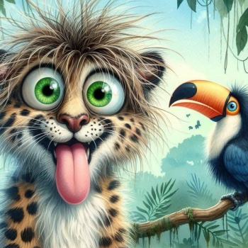 Solve Feeling Goofy jigsaw puzzle online with 169 pieces
