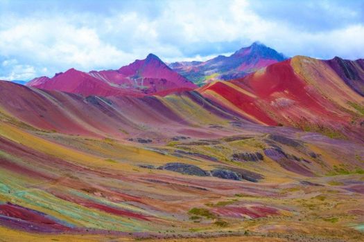 Solve Vinicunca or Rainbow Mountain, Pitumarca, Peru jigsaw puzzle ...