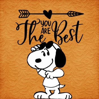 Jigsaw Puzzle | Snoopy, you are the best! | 49 pieces | Jigidi