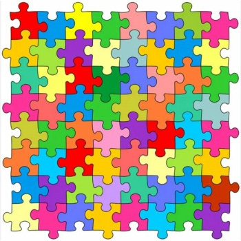 Solve RANDOM COLOR jigsaw puzzle online with 121 pieces